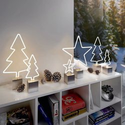 Julelys vindu, julebelysning som julestjerne lysestake, lys til vinduet ...